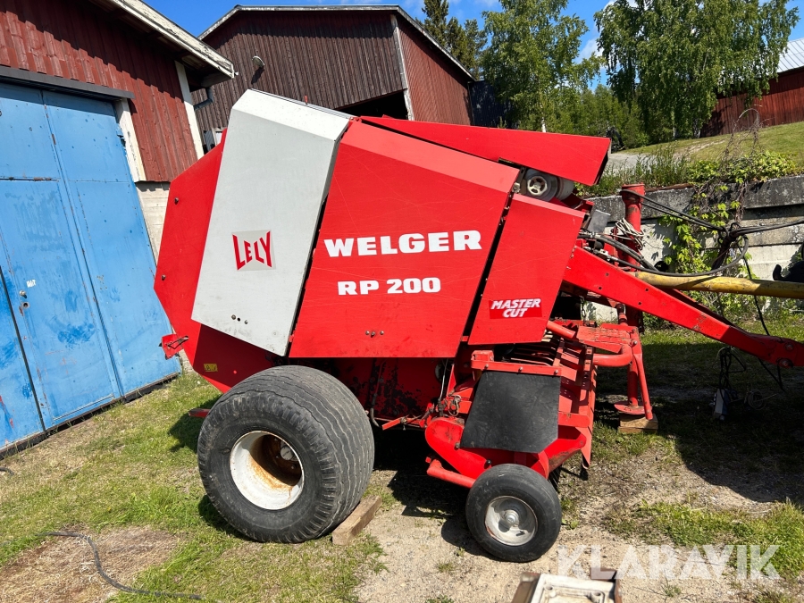 Balpress Welger RP 200, Örnsköldsvik, Klaravik auktioner