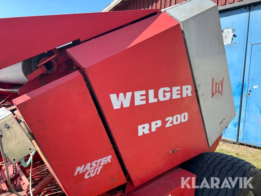 Balpress Welger RP 200, Örnsköldsvik, Klaravik auktioner