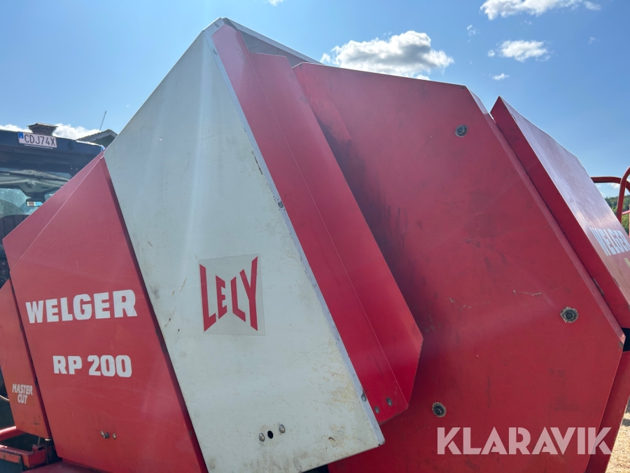 Balpress Welger RP 200, Örnsköldsvik, Klaravik auktioner