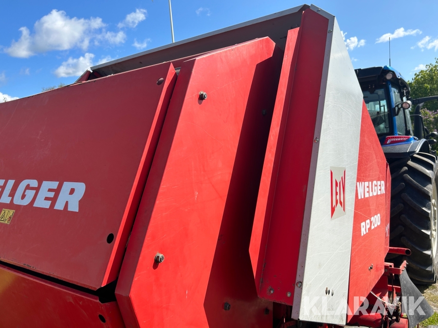 Balpress Welger RP 200, Örnsköldsvik, Klaravik auktioner