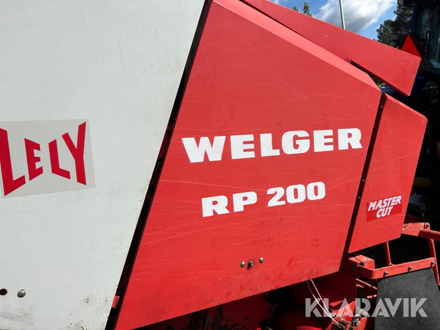 Balpress Welger RP 200, Örnsköldsvik, Klaravik auktioner