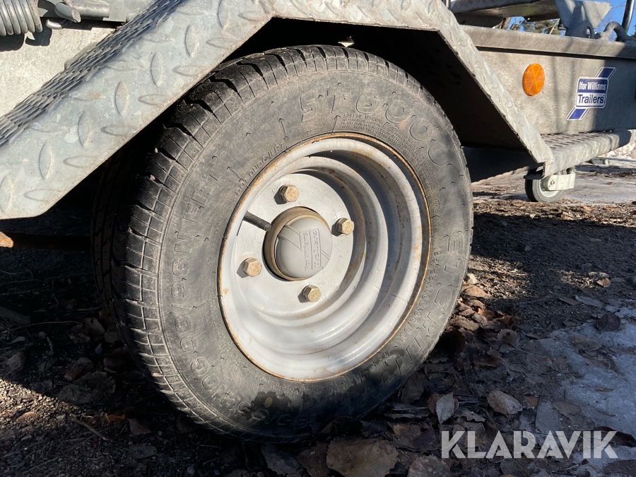 Personbilssläp Ifor Williams GH, Bollnäs, Klaravik auktioner