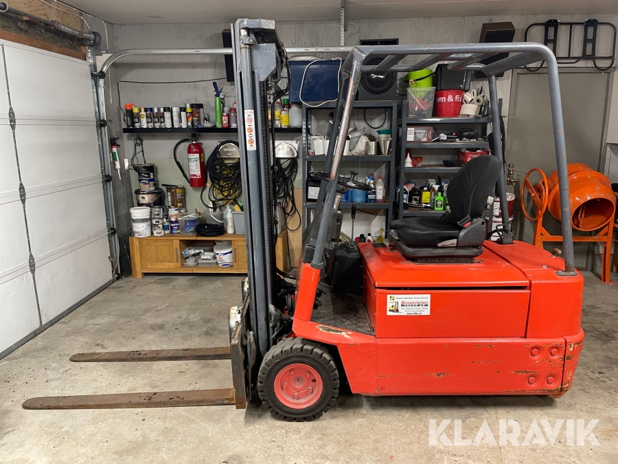 Truck Linde E16S, Oskarshamn, Klaravik auktioner