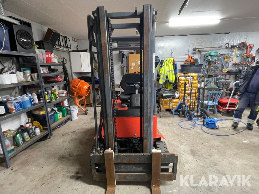 Truck Linde E16S, Oskarshamn, Klaravik auktioner