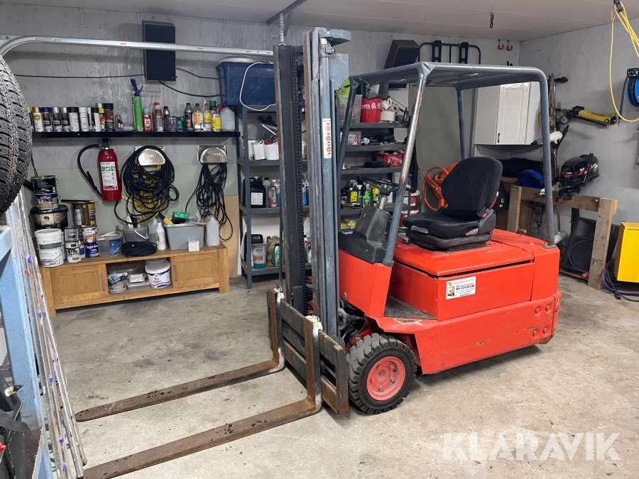 Truck Linde E16S, Oskarshamn, Klaravik auktioner