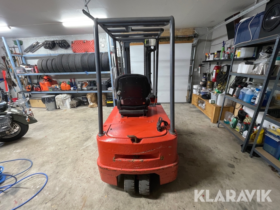 Truck Linde E16S, Oskarshamn, Klaravik auktioner