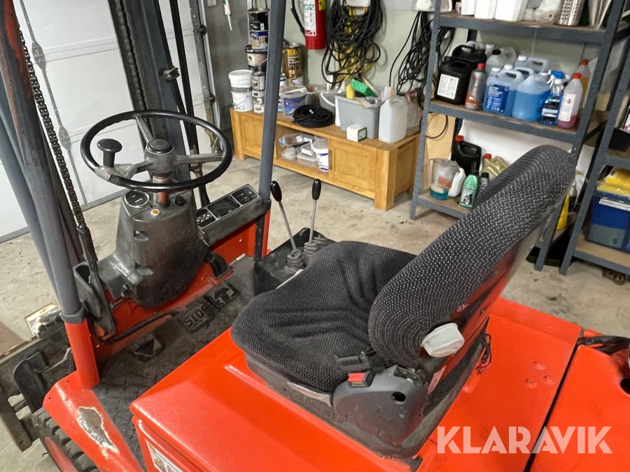 Truck Linde E16S, Oskarshamn, Klaravik auktioner