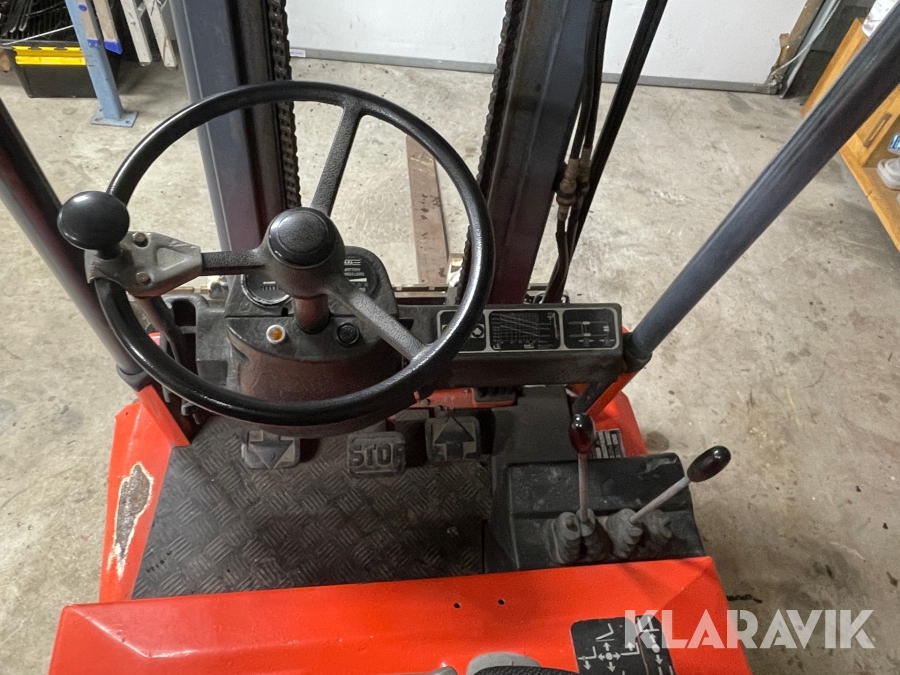 Truck Linde E16S, Oskarshamn, Klaravik auktioner