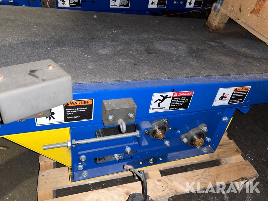 Transportband Genik TechRoi Fuel system, Trollhättan, Klarav