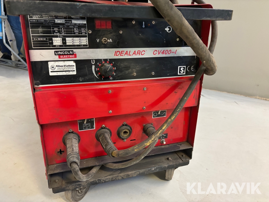 MIG-Svets Lincoln CV400-1, Stockholm, Klaravik auktioner