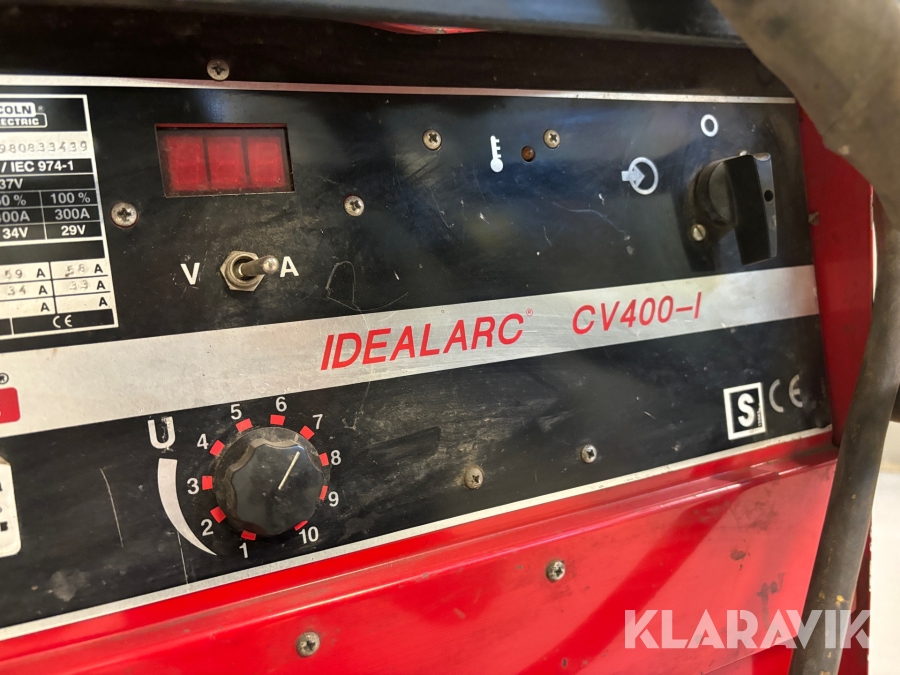 MIG-Svets Lincoln CV400-1, Stockholm, Klaravik auktioner