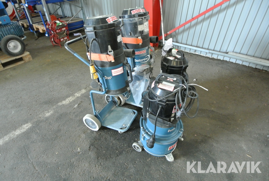 Byggdammsugare Dustcontrol DC1800 2st / DC2900 1st / DC 2800