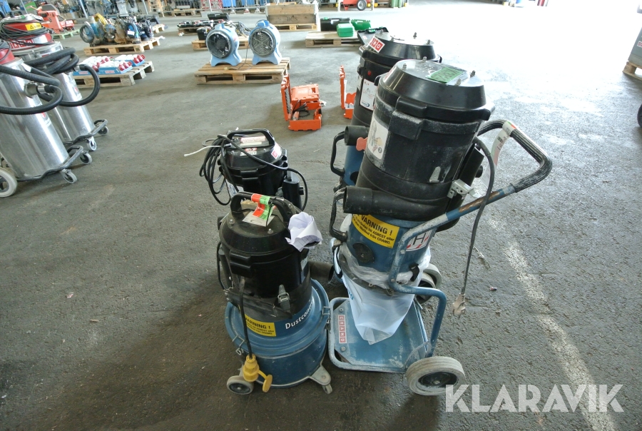 Byggdammsugare Dustcontrol DC1800 2st / DC2900 1st / DC 2800