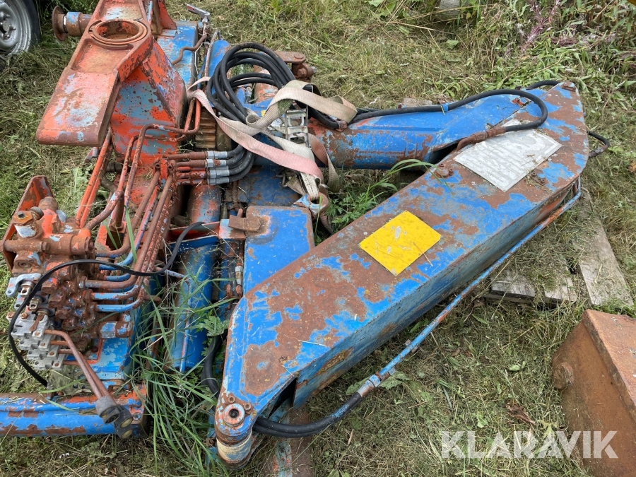 Lastbilskran Hiab Foco, Östersund, Klaravik auktioner