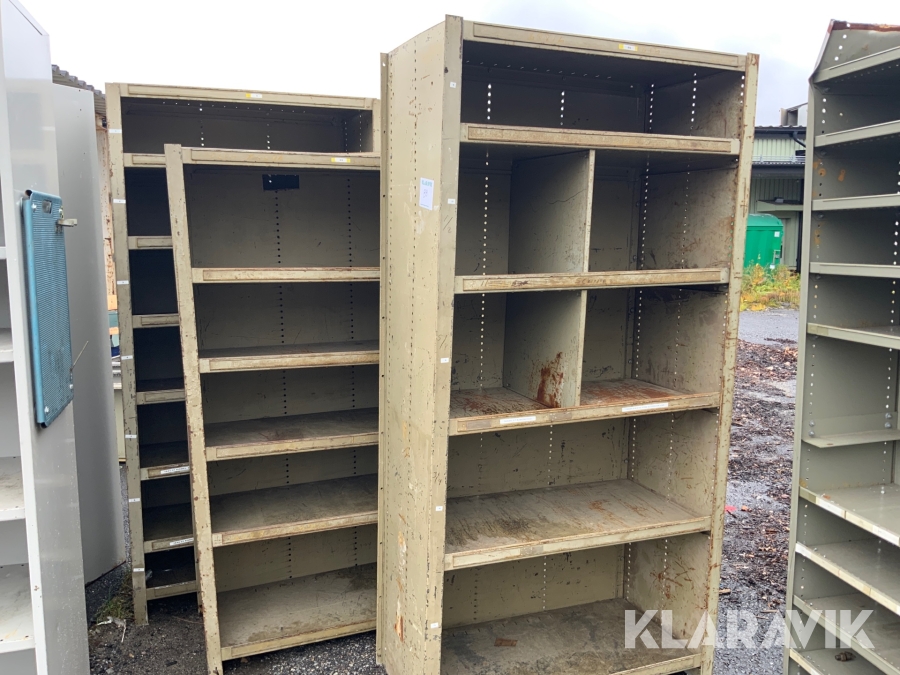 Lagerhyllor, Vännäs, Klaravik auktioner