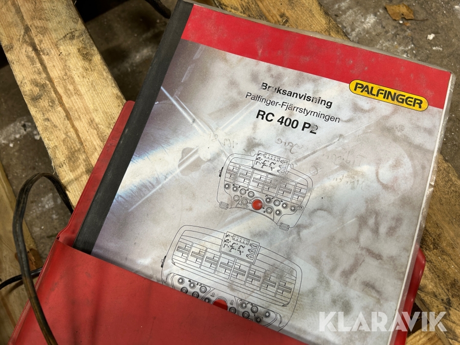 Fjärrstyrning Palfinger Scanreco RC400, Sundsvall, Klaravik