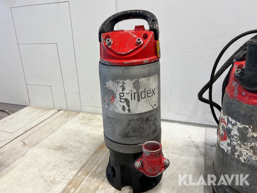 Fem länspumpar Grindex Micro1-fas, Milli, Solid, Svalöv, Kla