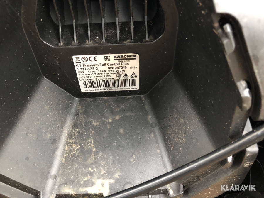 Klaravik Auktioner | Kärcher högtryckstvätt