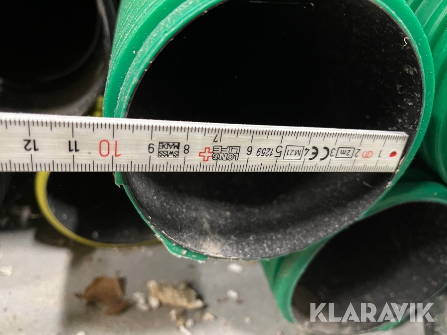 Diverse rör för kabel och fiberläggning, Vallentuna, Klar
