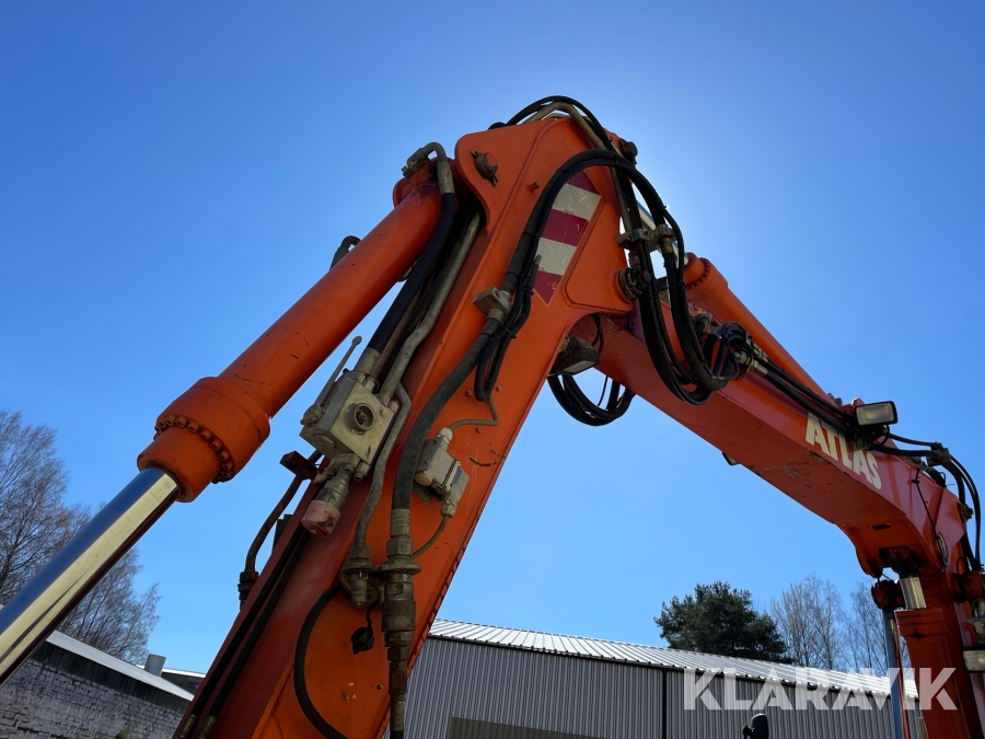 Grävmaskin Atlas 1305, Årjäng, Klaravik auktioner