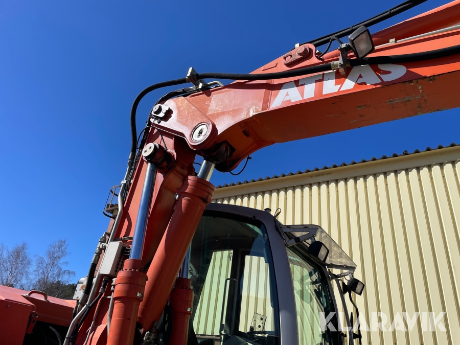 Grävmaskin Atlas 1305, Årjäng, Klaravik auktioner