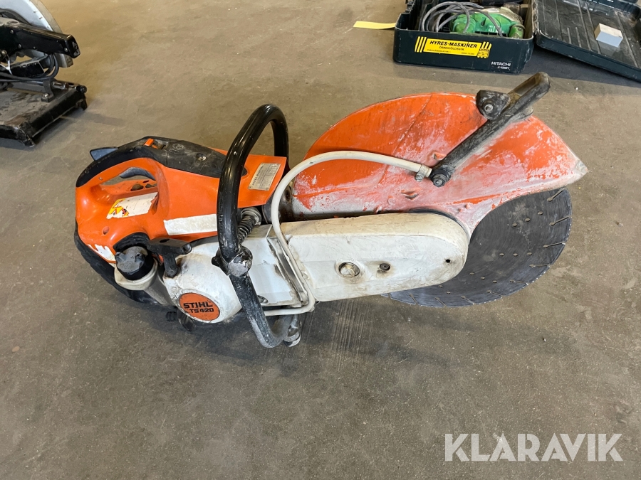 Motorkap Stihl TS420, Örnsköldsvik, Klaravik auktioner