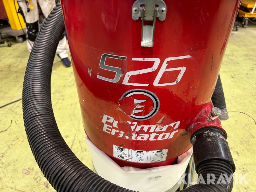 Stoftavskiljare Pullman Ermator S26, Göteborg, Klaravik aukt