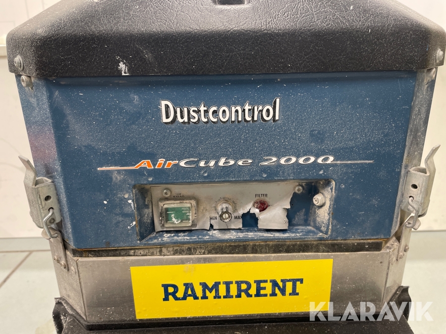 Luftrenare Dustcontrol Aircube 2000, Svalöv,