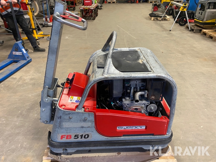 Markvibrator Swepac FB 510, Ängelholm, Klaravik auktioner