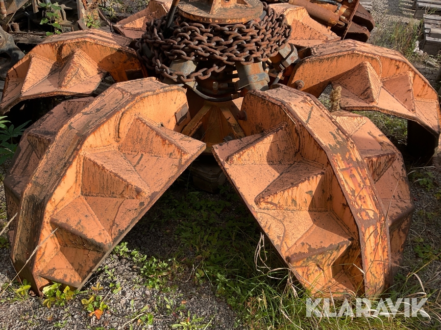 Hydraulaggregat med gripskopa Mora Mobillyft RH6A, Hagfors,