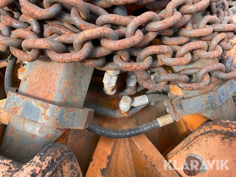 Hydraulaggregat med gripskopa Mora Mobillyft RH6A, Hagfors,