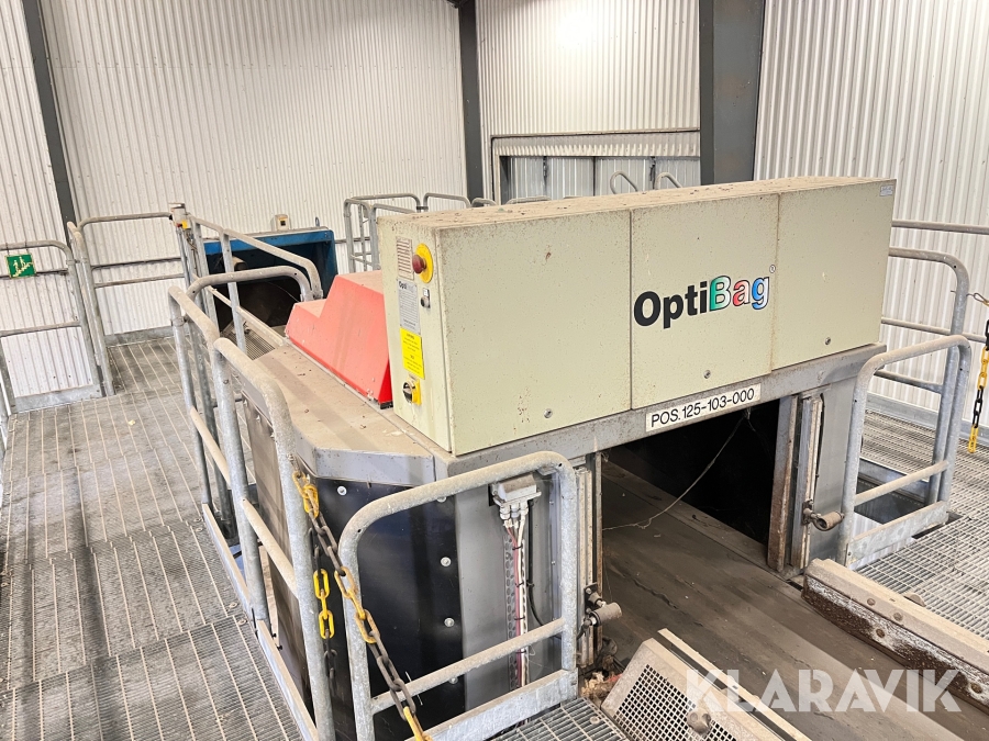 Sorteringsanläggning OptiBag, Bromölla, Klaravik auktioner