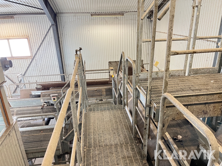 Sorteringsanläggning OptiBag, Bromölla, Klaravik auktioner