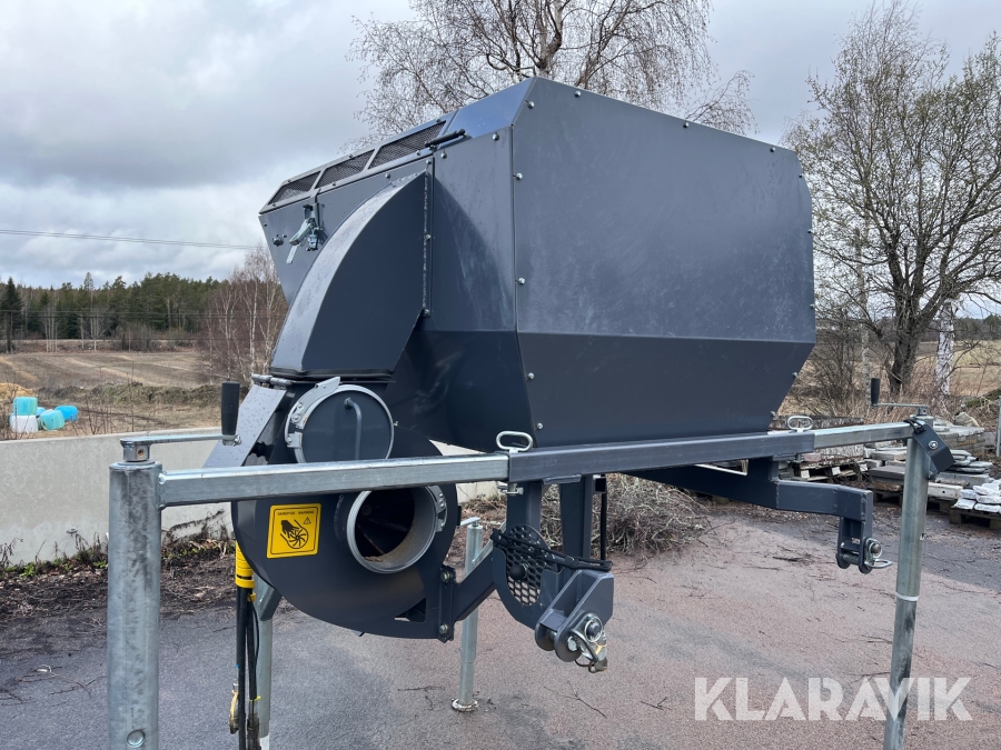 Lövupptagare Wille Optim 900, Gävle, Klaravik auktioner