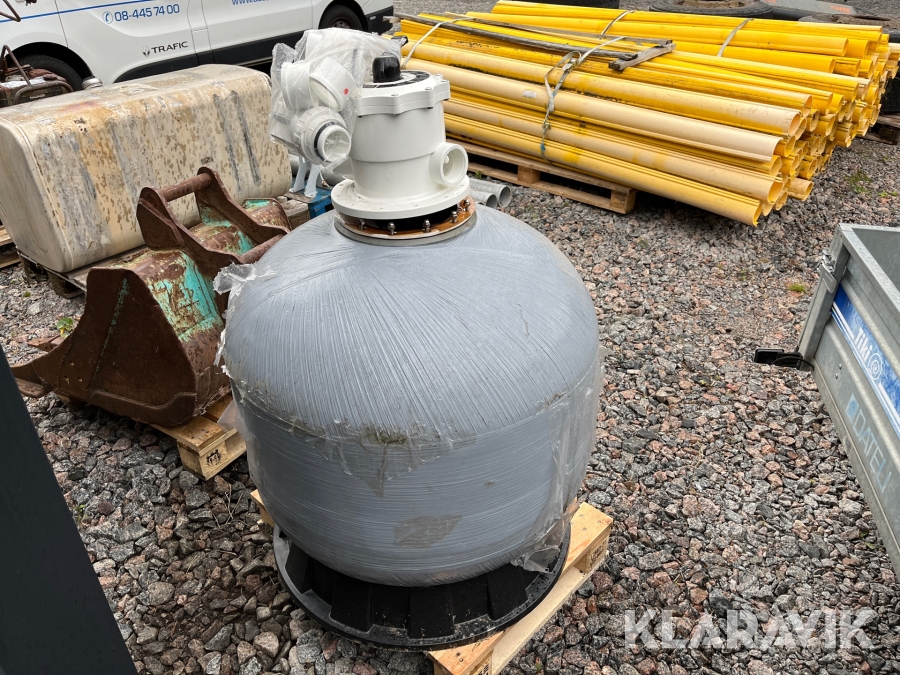 Sandfilter Mega V800, Järfälla, Klaravik auktioner