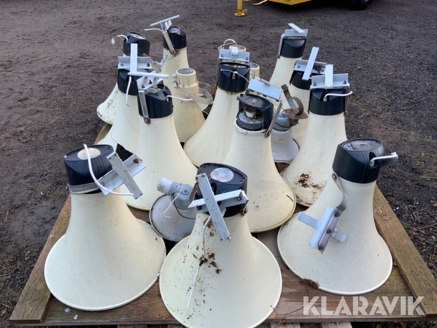 Klaravik Auktioner | Megafoner 17st