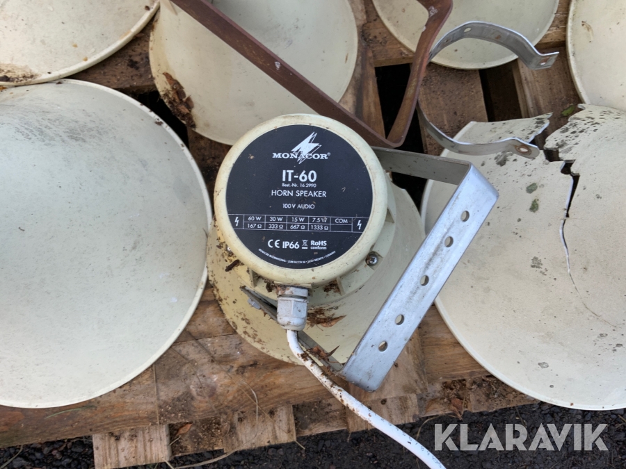 Klaravik Auktioner | Megafoner 17st