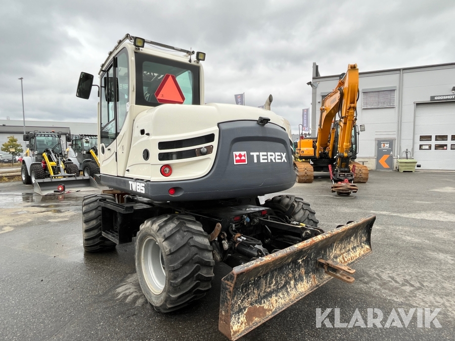 Grävmaskin Terex TW85, Haninge, Klaravik auktioner
