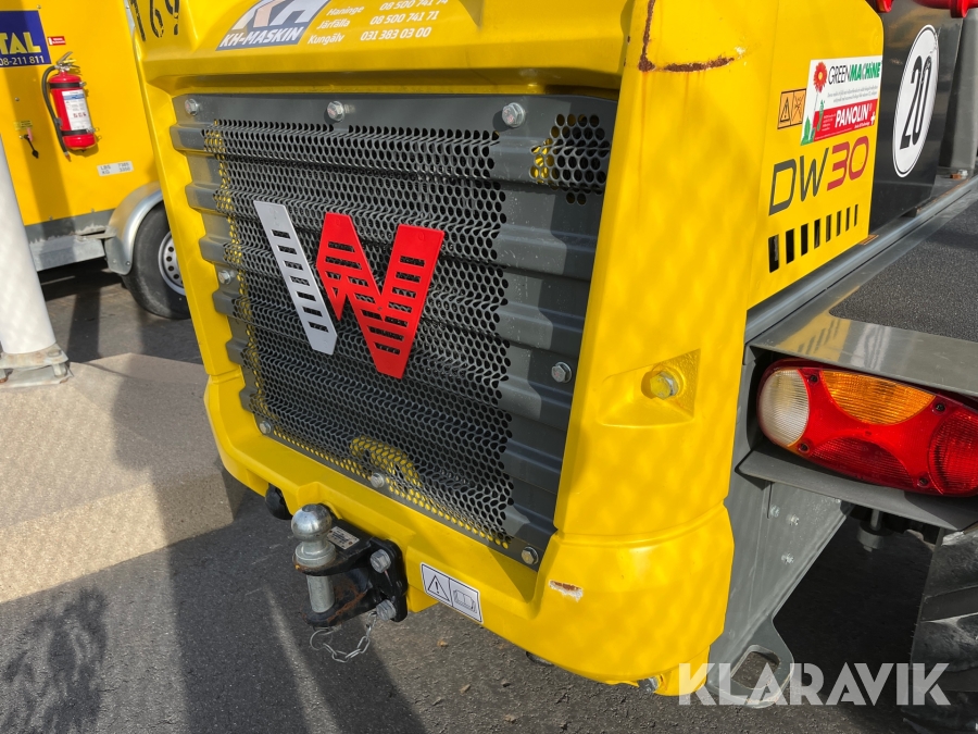 Dumper Wacker Neuson DW30, Haninge, Klaravik auktioner