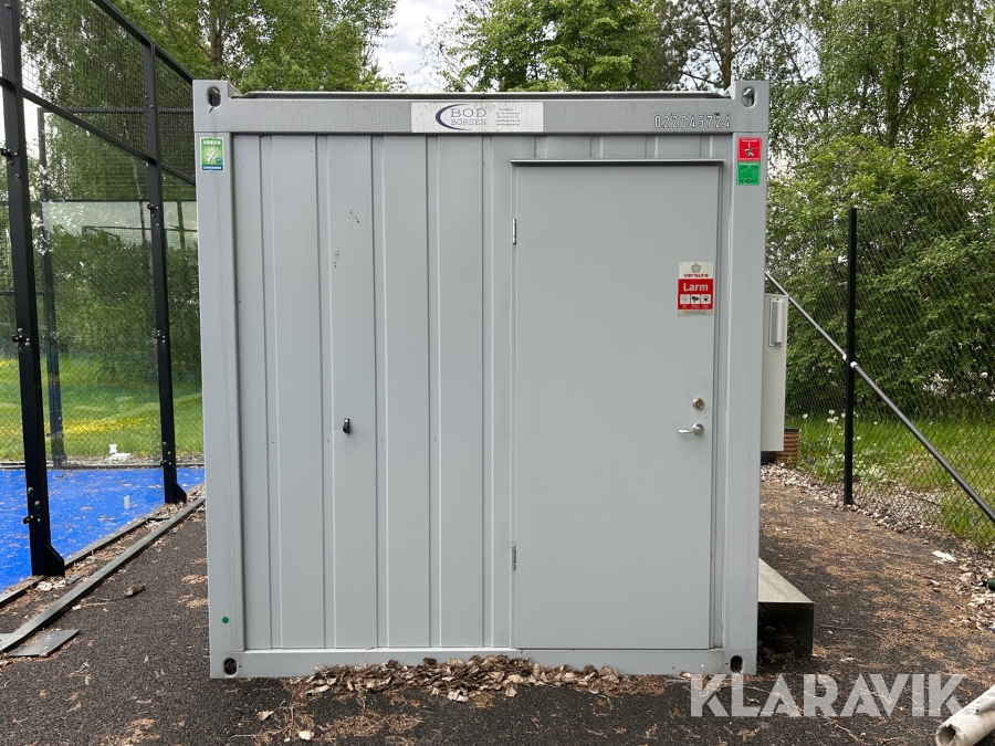 Container Containex BM10, Arvika, Klaravik auktioner