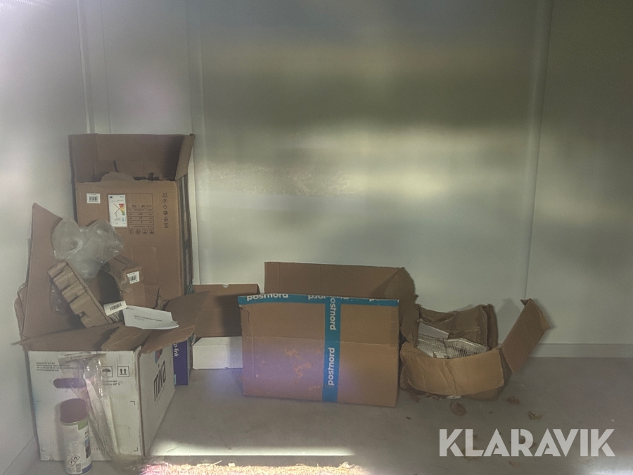 Container Containex BM10, Arvika, Klaravik auktioner