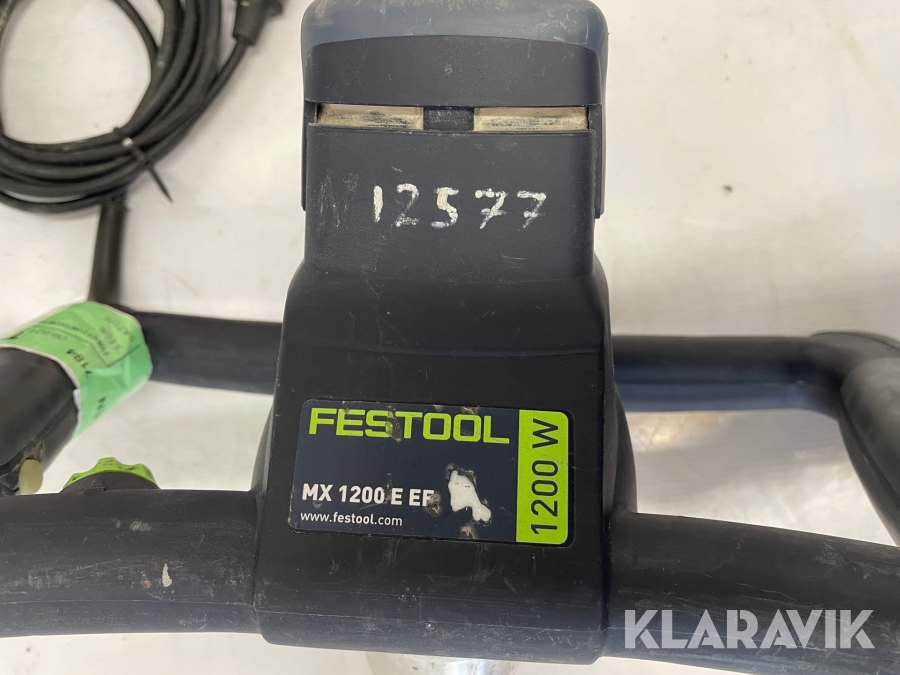 Bruksvisp Festool MX1200E, Svalöv, Klaravik auktioner