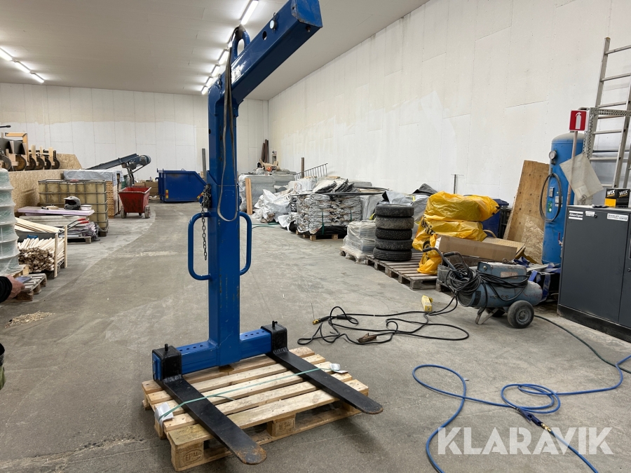 Pallyft till kran 3-ton Crane Fork CY30, Timrå, Klaravik auk