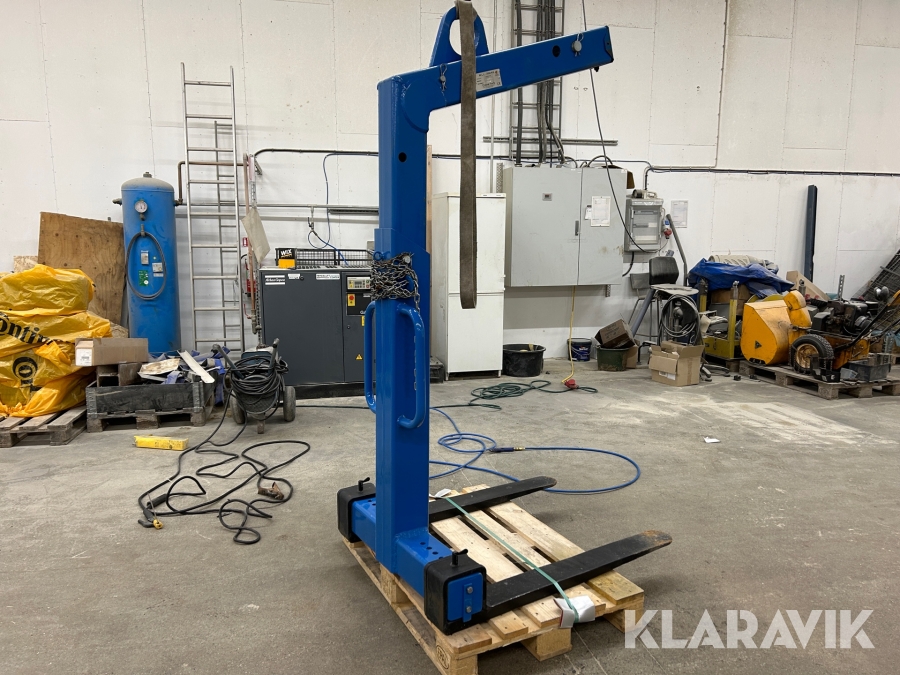 Pallyft till kran 3-ton Crane Fork CY30, Timrå, Klaravik auk