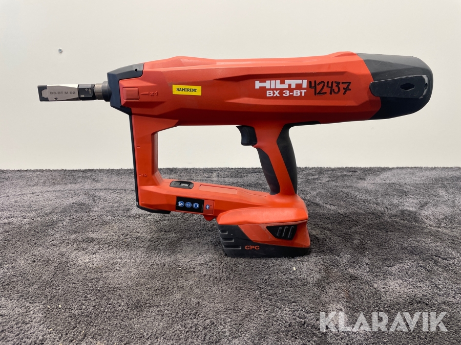 Bultpistol Hilti BX 3-BT, Svalöv, Klaravik auktioner