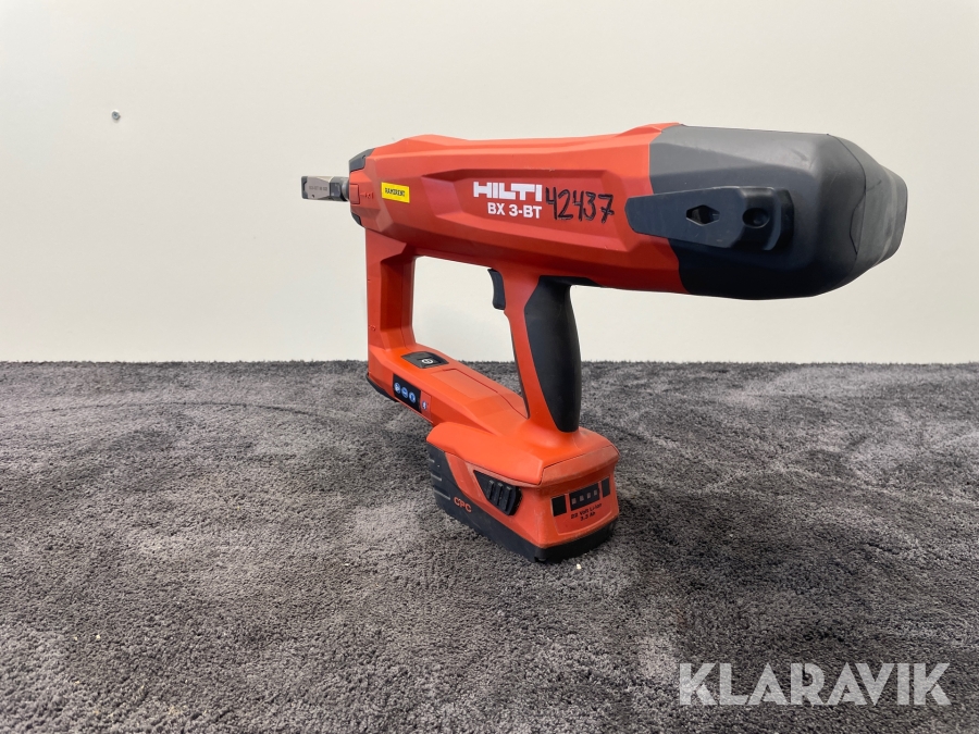 Bultpistol Hilti BX 3-BT, Svalöv, Klaravik auktioner