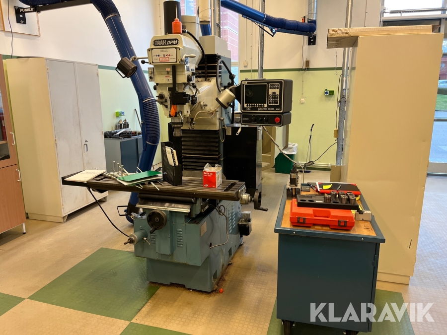 Fräs Trak DPM BM-2V-100V, Linköping, Klaravik auktioner