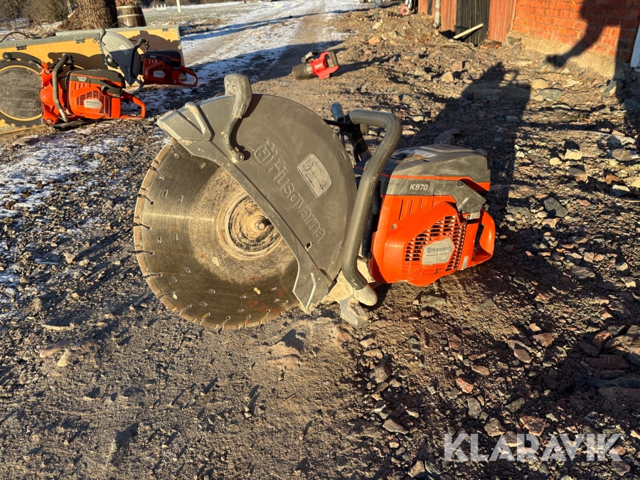 Motorkap Husqvarna K970, Kil, Klaravik auktioner