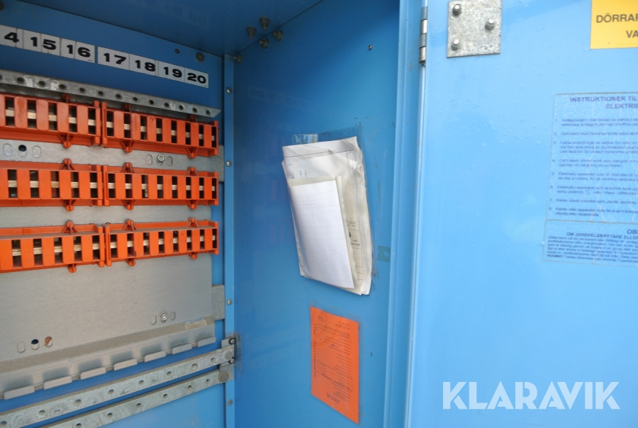 Huvudcentral El-Björn ZFS250 modulcentral, Jönköping, Kla