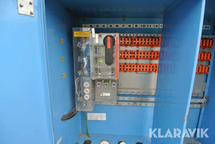 Huvudcentral El-Björn ZFS250 modulcentral, Jönköping, Kla